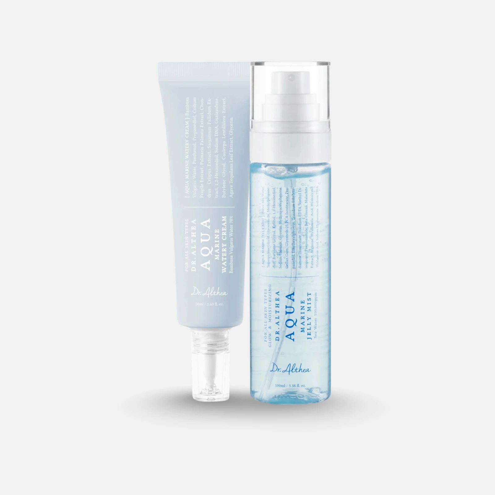 Dr. Althea Aqua Marine Hydration Duo – Watery Cream & Jelly Mist Set ...
